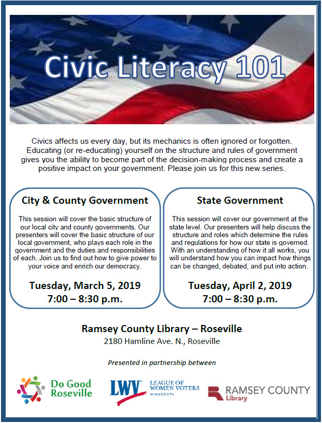 Civic Literacy – Do Good Roseville